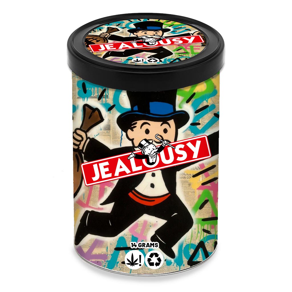 Jealousy 400ml Tuna Tins 14g Green Buddha Packaging