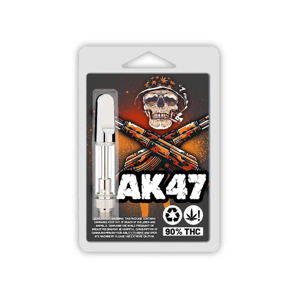 AK47 Vape Cartridge Blister Pack – Green Buddha Packaging